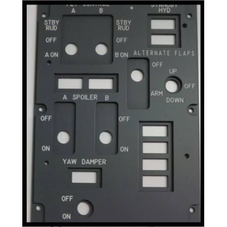 Overhead FLT Panel - Cockpit Sim Parts LTD