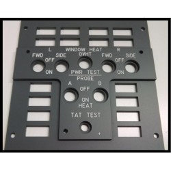 Overhead Window Heat Panel - Cockpit Sim Parts LTD
