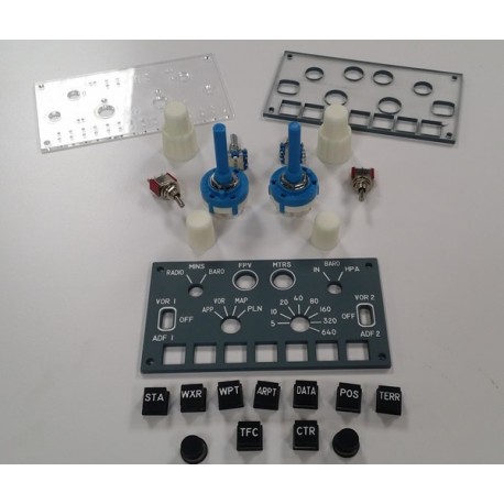 EFIS Panel kit - Cockpit Sim Parts LTD
